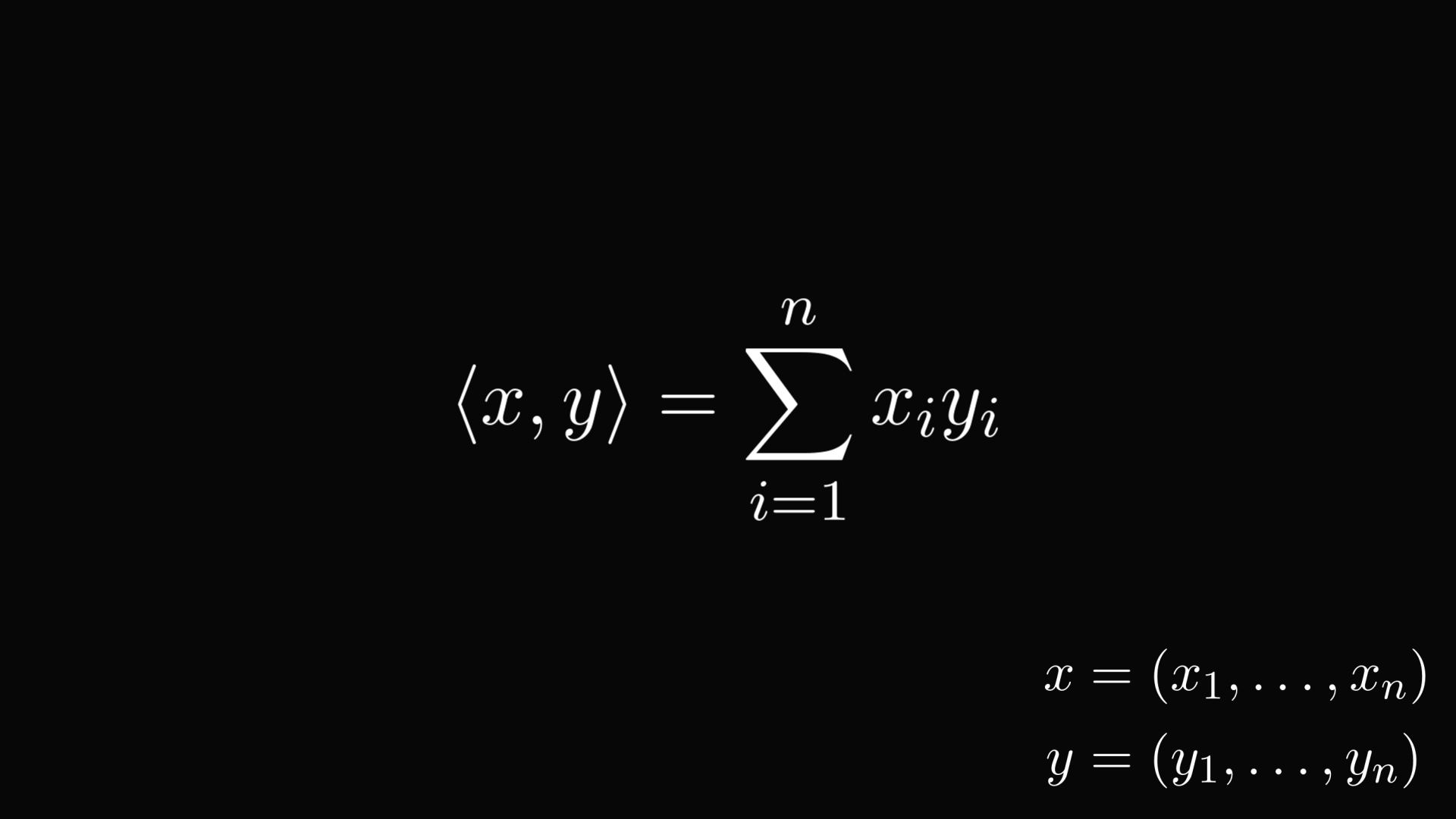 How The Dot Product Measures Similarity Mathematics Of Machine Learning
